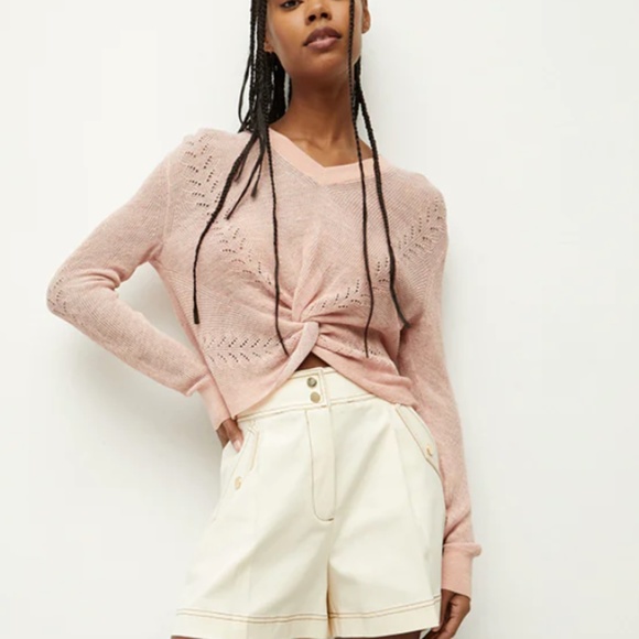 Veronica Beard | Sweaters | Veronica Beard Soren Twistfront Sweater ...